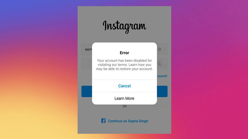 Instagram suspended my account: Why and what to do about it?